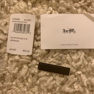 Coach | Accessories | Coach Signature Wallet Phone Case For Iphone Xr ...